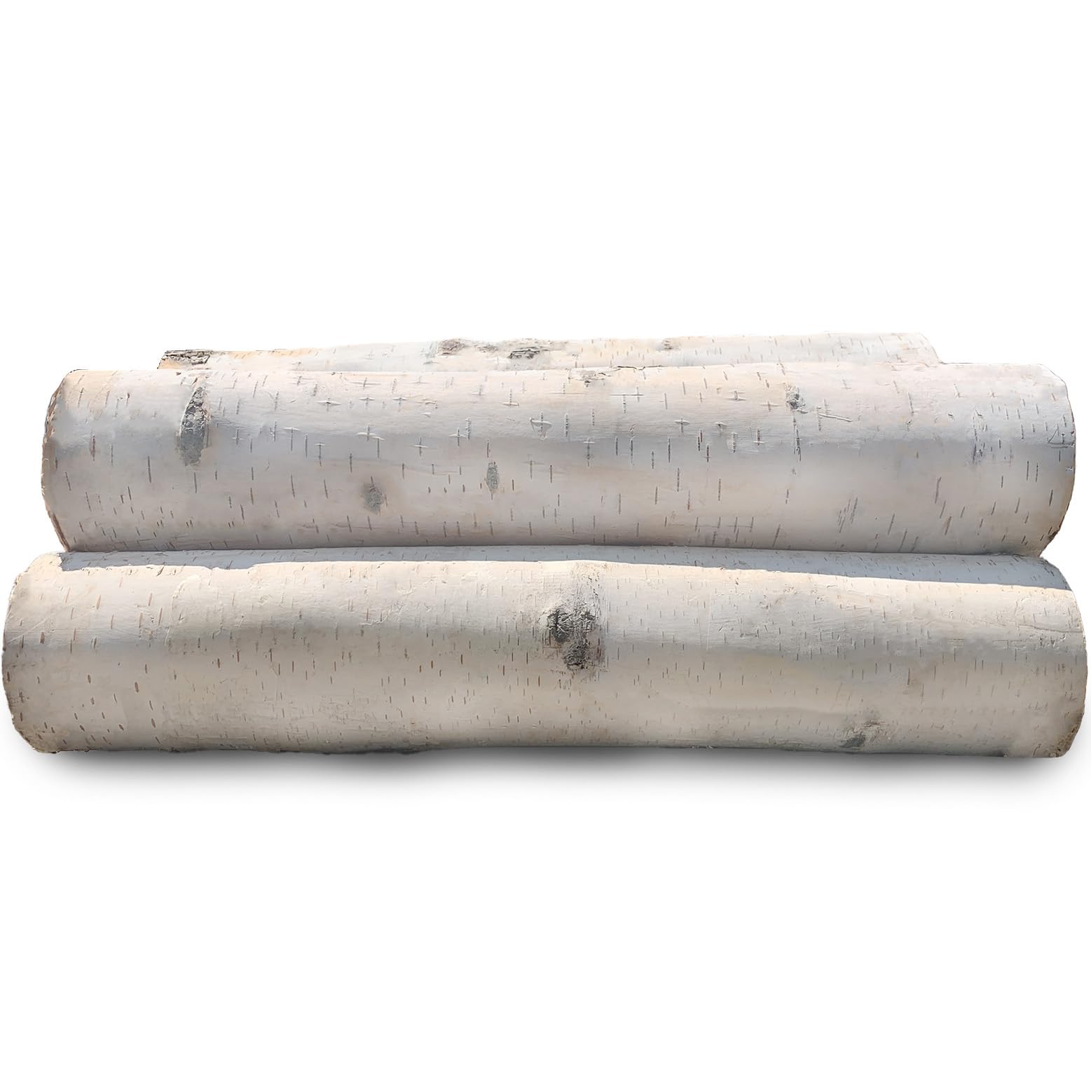 Wilson Birch Fireplace Large Log Set (5 Logs: 3''-5'' Dia. x 15.5-17.5" Long)