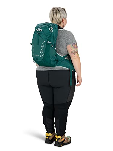 Osprey Tempest 20L Women's Hiking Backpack with Hipbelt, Jasper Green, WM/L, Extended Fit