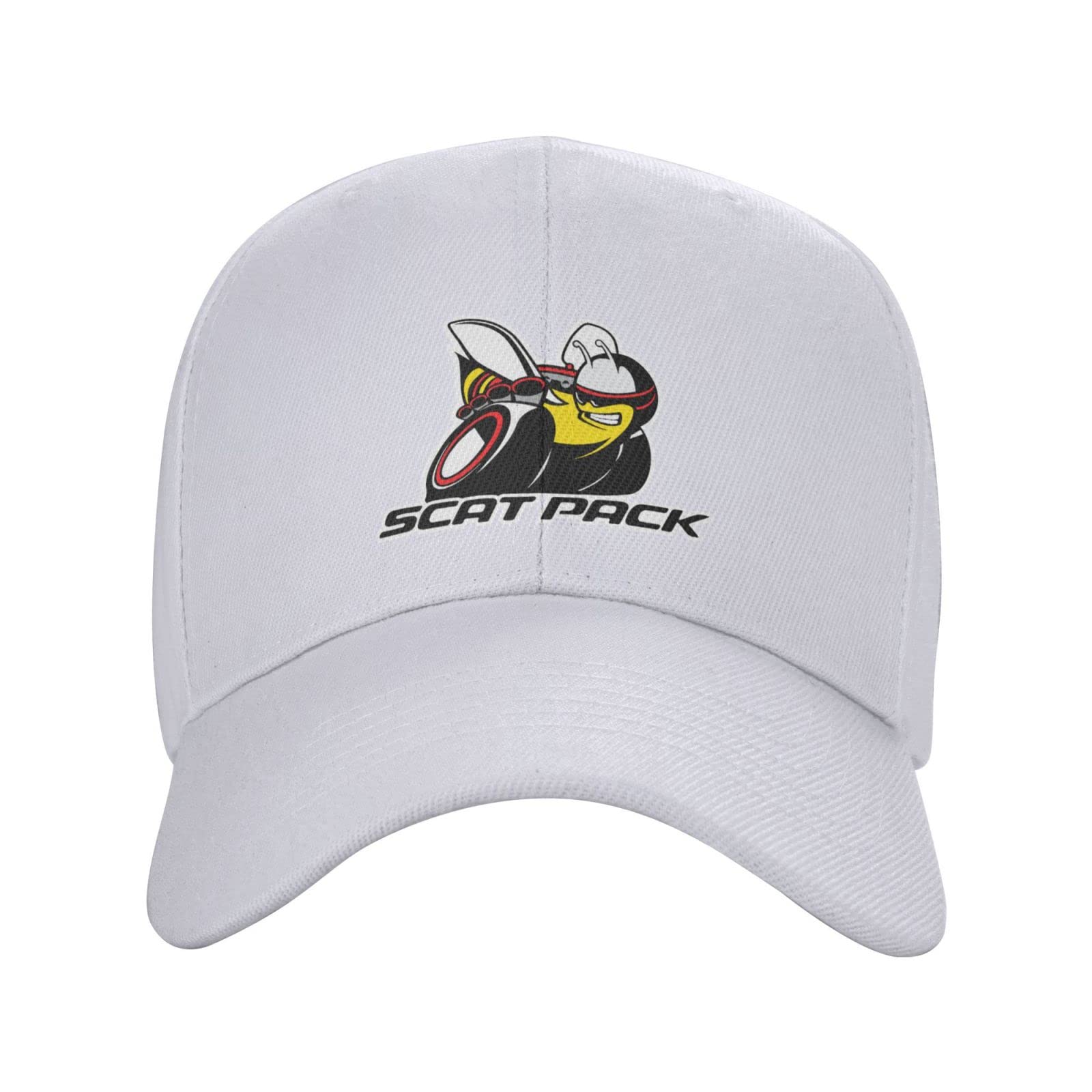 DOD-Ge-Scat-Pa-Ck-Logo- Hats Caps Baseball Cap Adjustable Fashion Uv Protection Casquette Unisex White