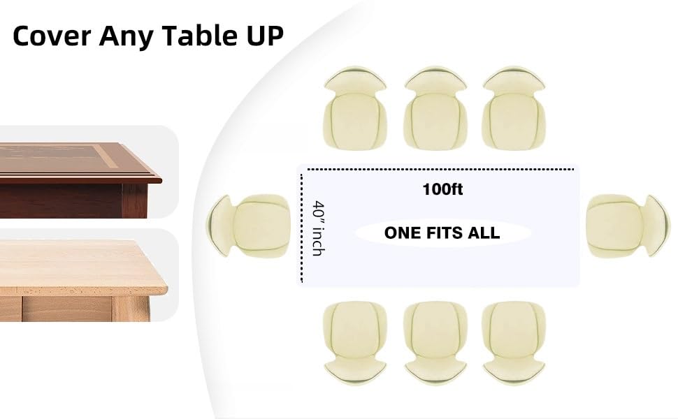 Craft And Party, White Plastic Table Cover Roll - 40in X 100 feet Heavy Duty Plastic banquet Table Cover Roll. (White)