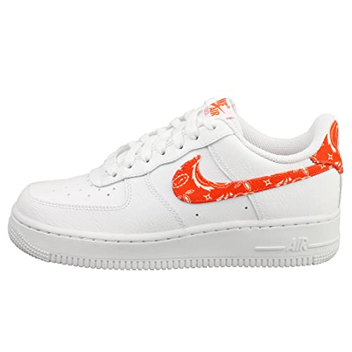 Nike Womens Air Force 1 Low DJ9942 102 Orange Paisley - Size 11W