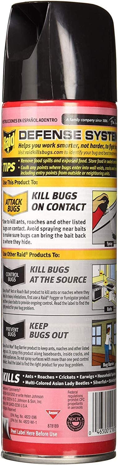 Raid Ant and Roach Killer 17.5 Ounce (Pack of 4)