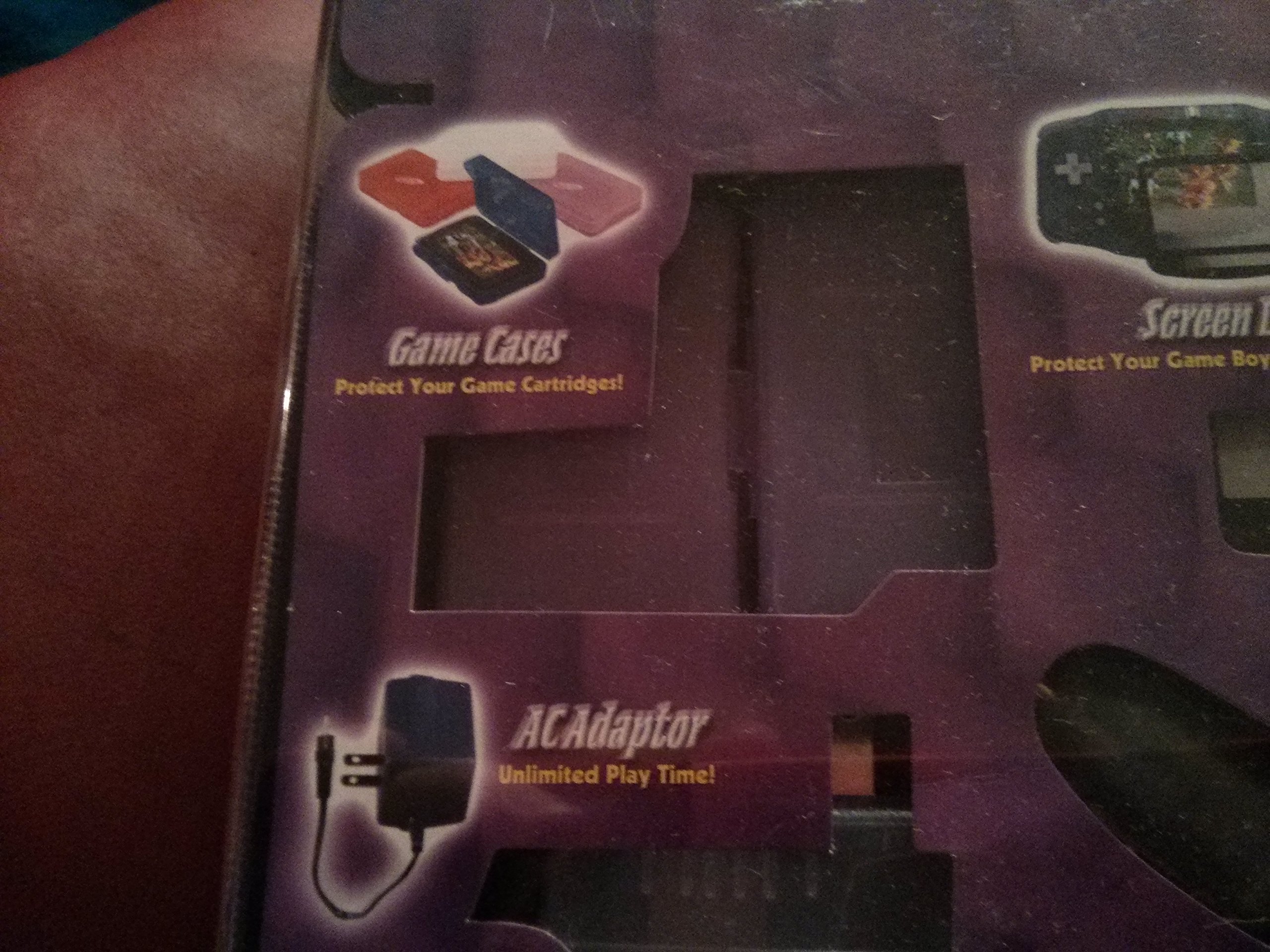 ultimate game pak~ case, bag, light, lens, wings, cords for game Boy Advanced
