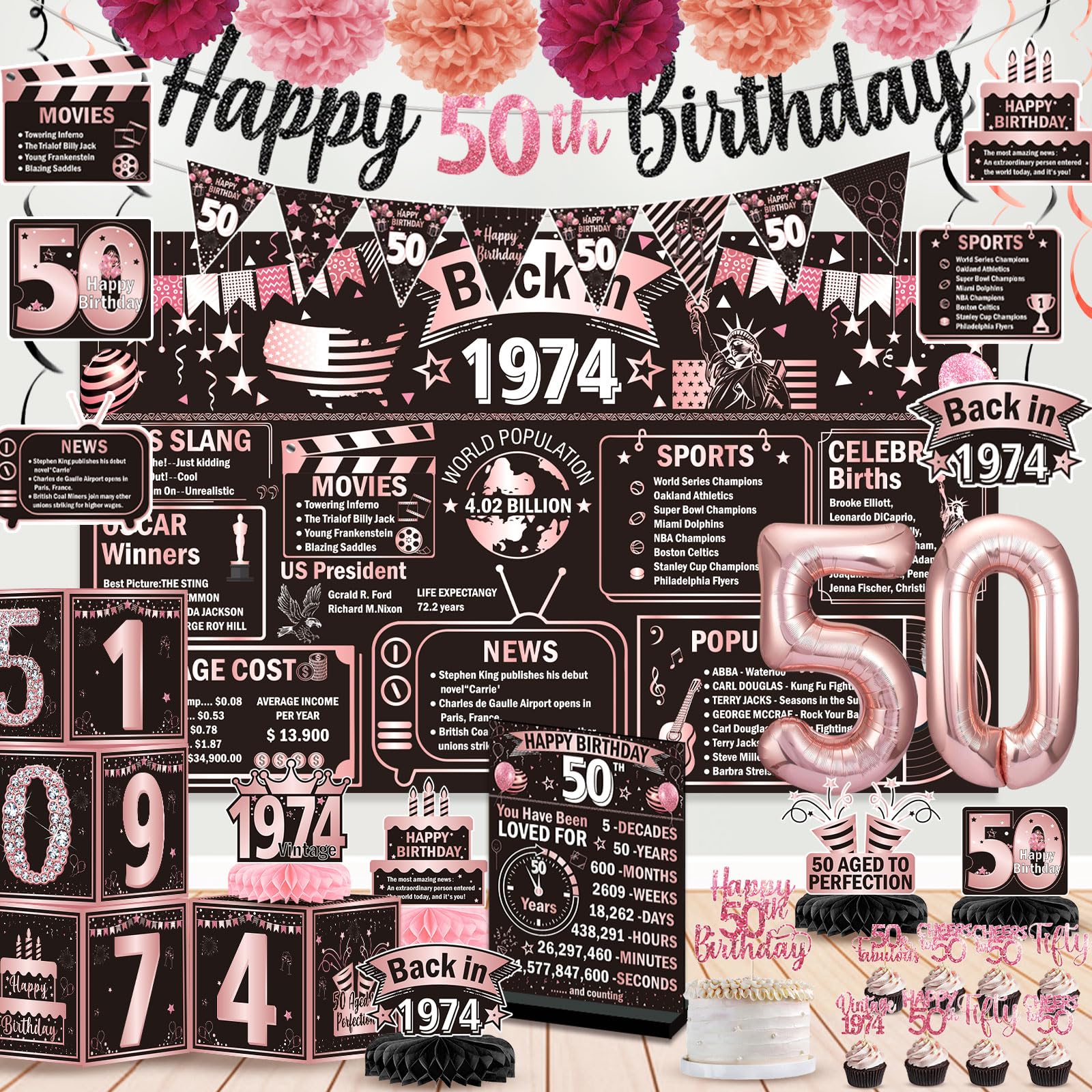Prom Decorations for Party 2024 Prom Decorations Prom 2024 Decorations Prom Party Decorations Prom Backdrop 2024 Prom Balloons Graduation Decorations Class of 2024