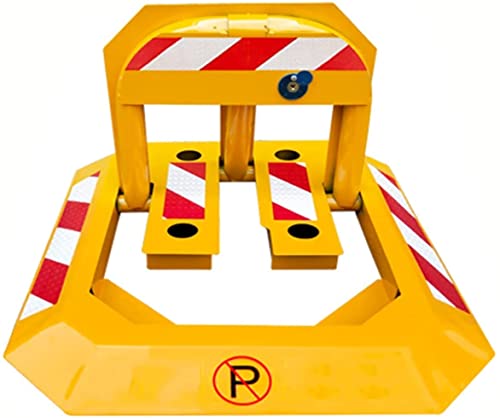 OUSIKA Parking Post, Parking Barrier, for Parking Lot Parking Space Lock,Car Ground Lock, Parking Space Lock, Parking Pile Parking Space Lock Bollard