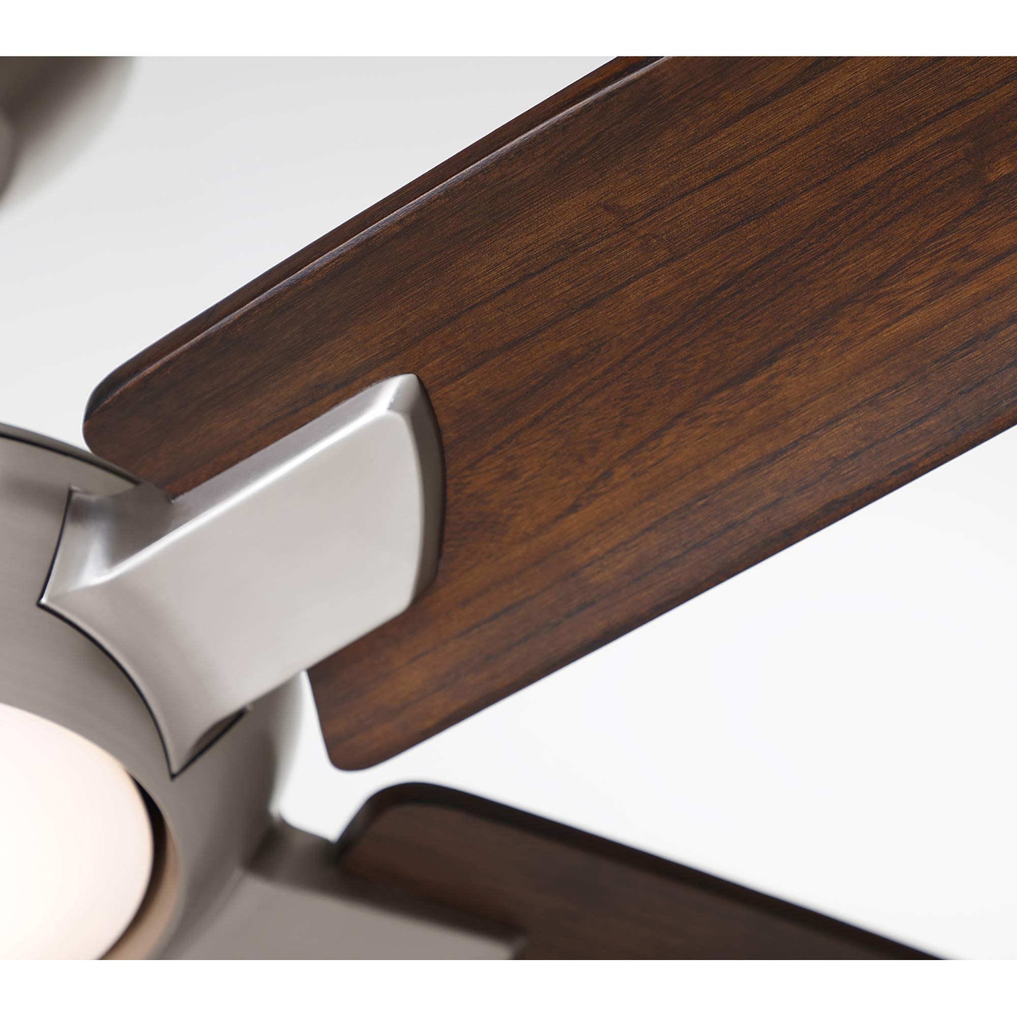 Dorian Eco 72 Inch Ceiling Fan with Light | Dimmable LED Fixture with Premium DC Motor | 6-Speed Wall Control with Brown Solid Wood Blades with and Downrod Mount, Oil Rubbed Bronze