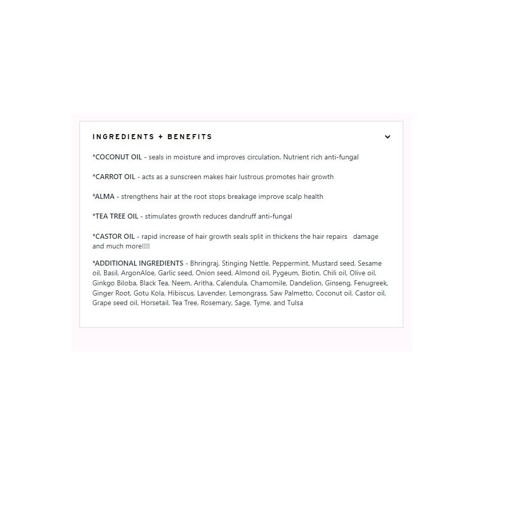 Hollywood Hair Bar Extreme Strength Growth Serum 2oz