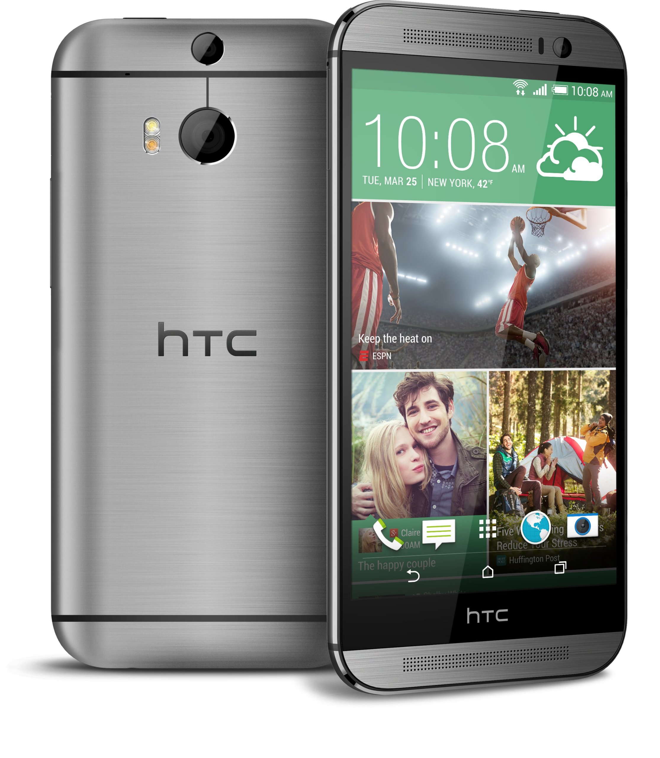 HTC One M8 Factory Unlocked Smartphone with 32 GB Memory, Nano-SIM support and 5.0-Inch Display US Warranty (Gunmetal Grey)