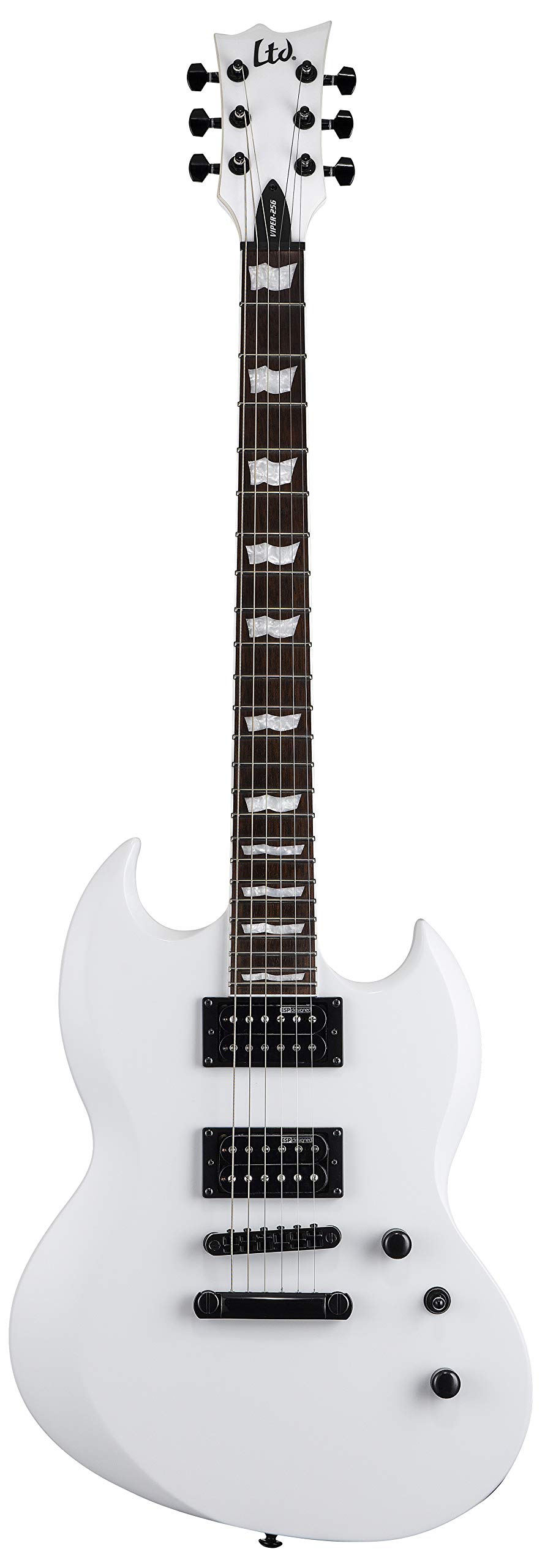 ESP LTD Viper-256 Electric Guitar, Snow White