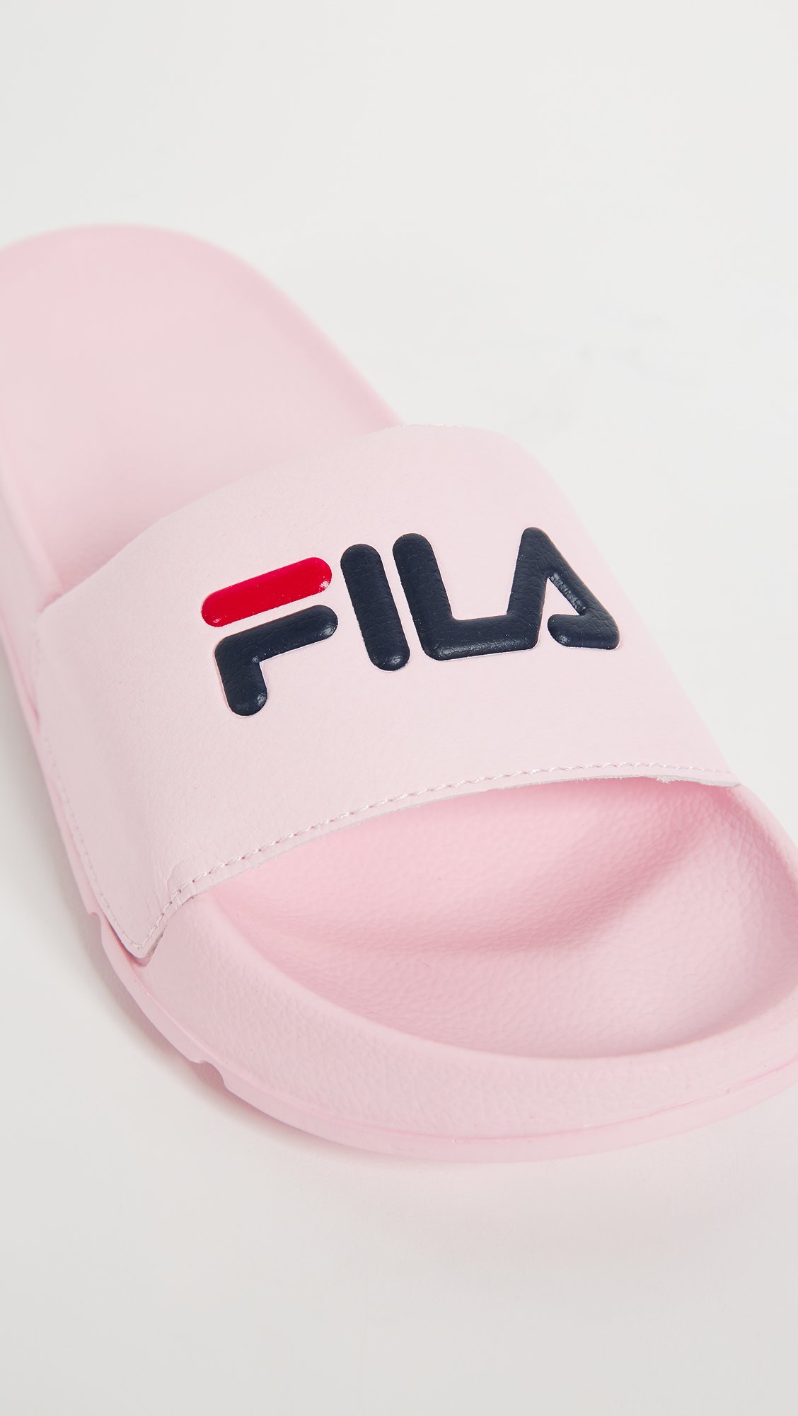 Fila Women's Drifter Slide Sandal, Bluebird NVY red, 5 Medium US