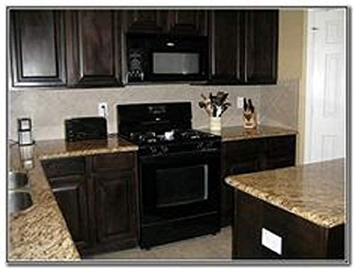 EZ FAUX DECOR Kitchen Countertop Update Vinyl Laminate Cover | Easy Install | Peel and Stick | Durable Self-Adhesive | 36β x 180β | Granite Marble Design | Venetian Gold (15ft)
