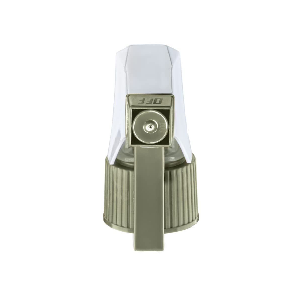 DOMPEL Trigger Sprayers valves, color green amazonia, thread 28/410, made with stainless steel springs and glass balls, with spray and stream Model 101D. (Spray heads only, bottles not included) (6)