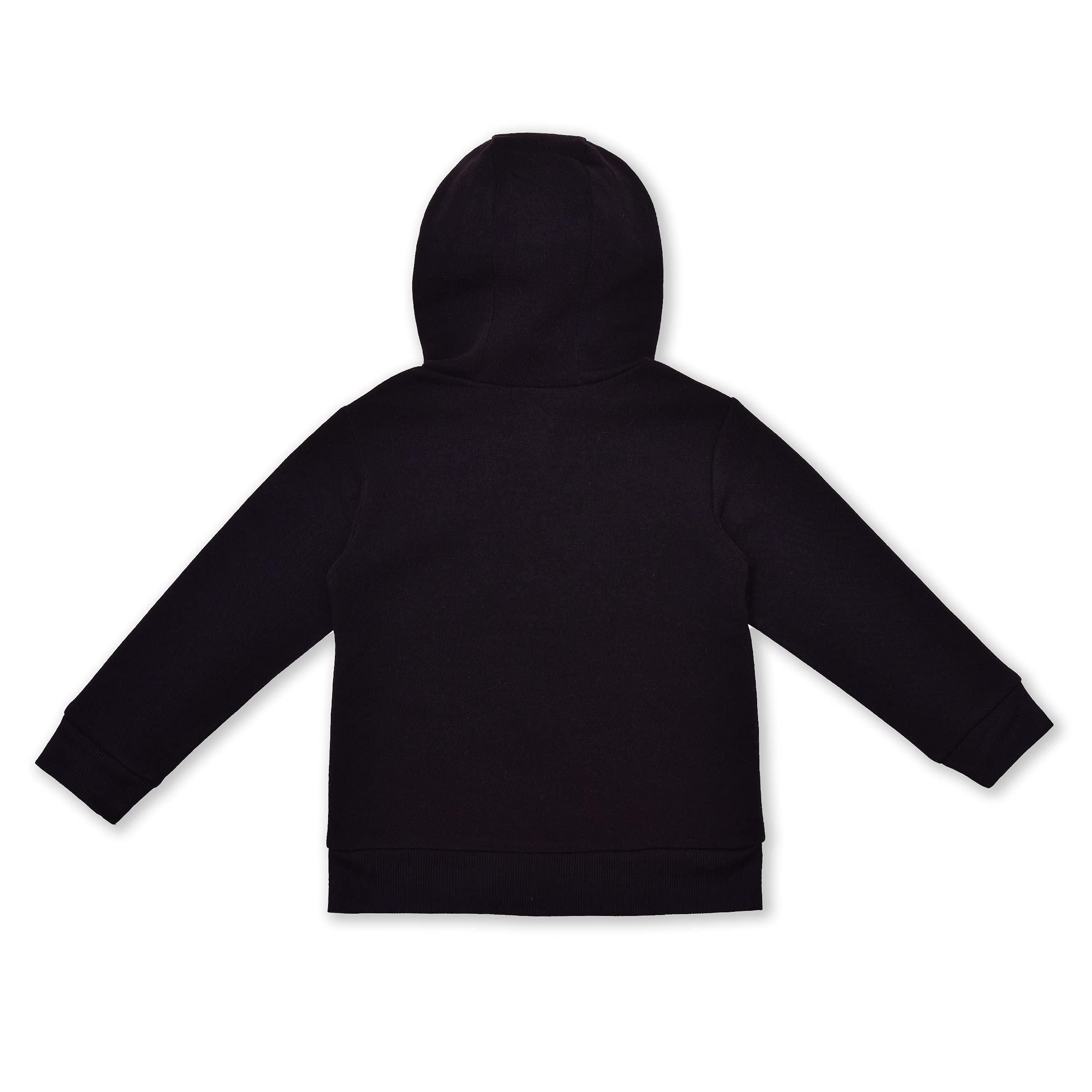 DC Comics Batman, Superman and Green Lantern Boys’ Half Zip Up Hoodie for Toddler and Little Kids – Black/Grey