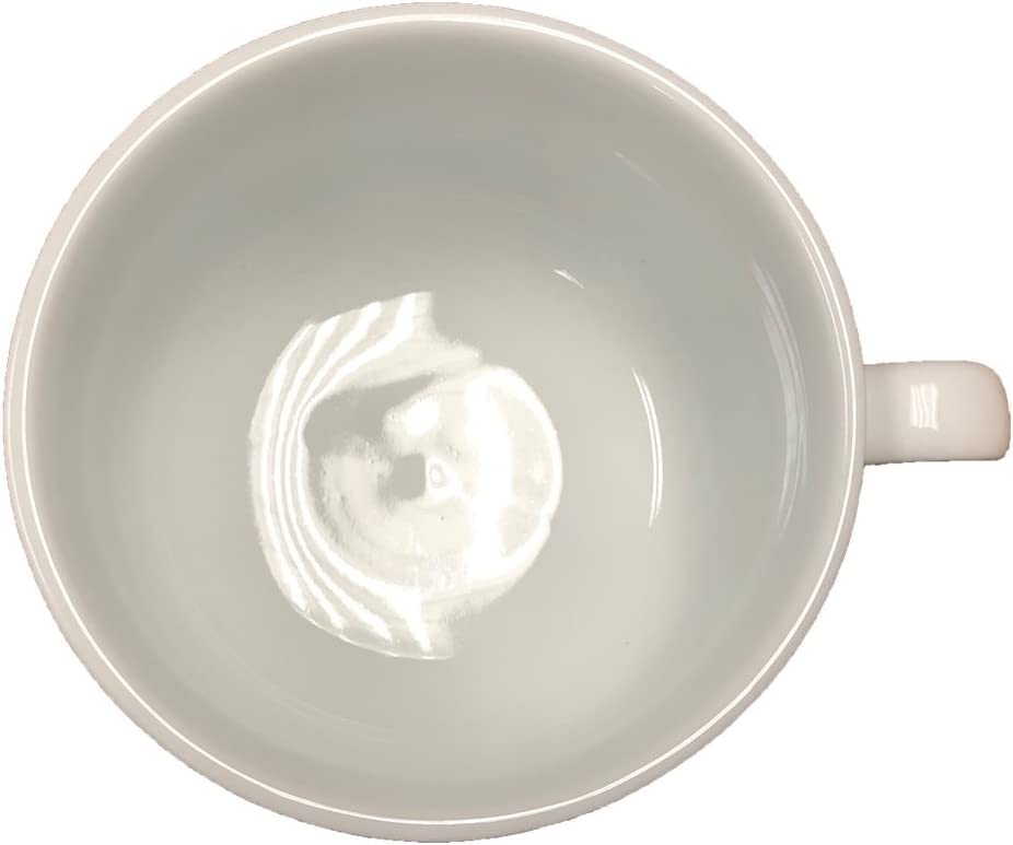 GiftsForYouNow Any Message Personalized Cereal Bowl, Holds up to 32 oz., White Ceramic Bowl, Cereal Bowl with Handle