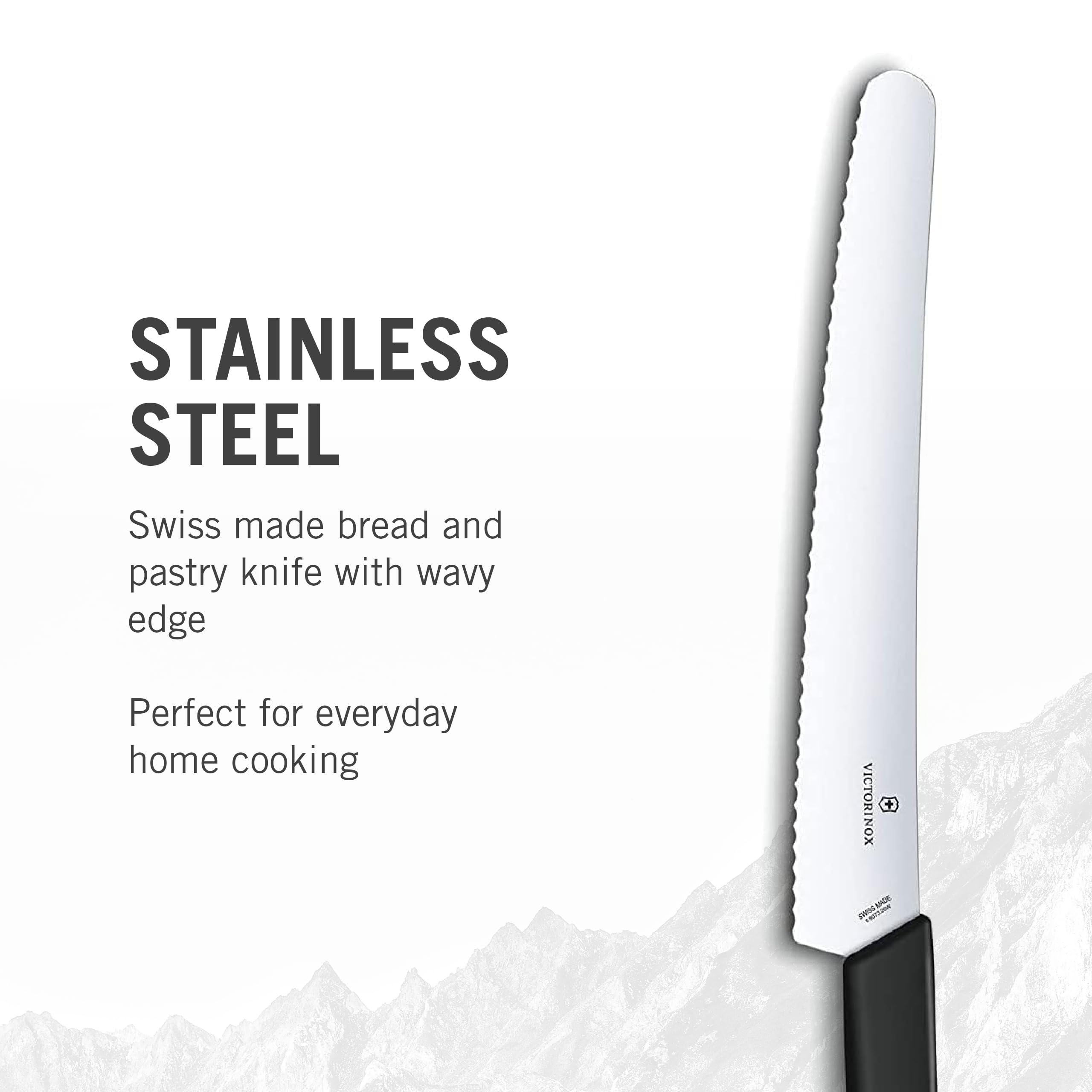 Victorinox Swiss Modern Serrated Bread & Pastry Knife 10.2 in