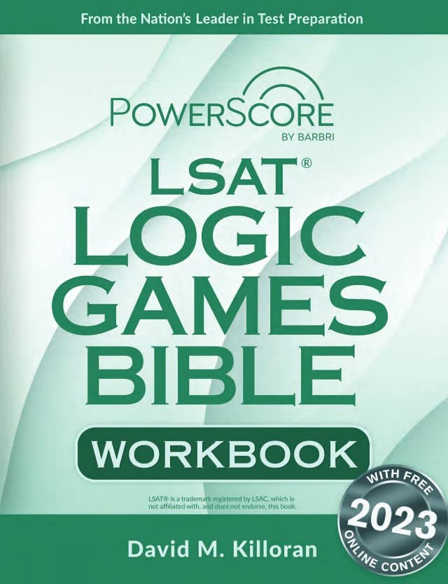 The PowerScore LSAT Workbook Trilogy 2023 (LSAT Prep)