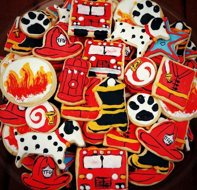 Fire Department Station Cookie Cutter 10 Piece Set from The Cookie Cutter Shop – Tin Plated Steel Cookie Cutters
