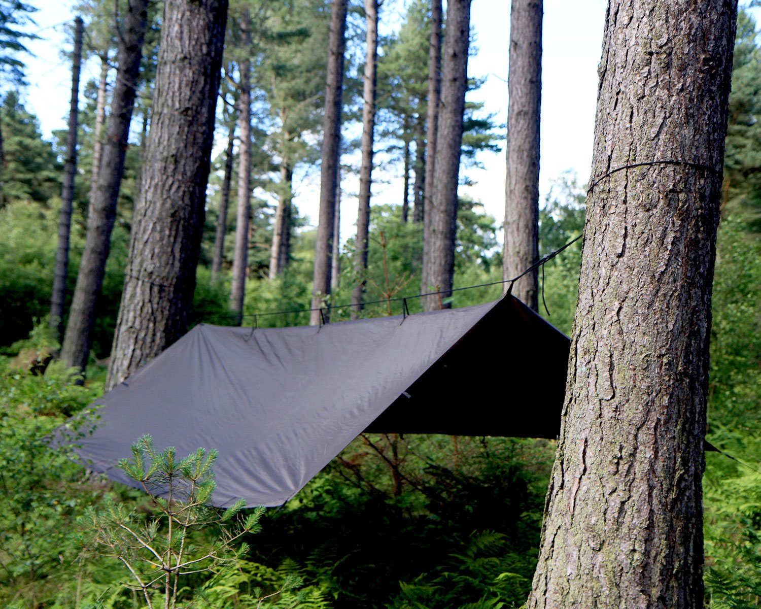 DD Hammocks - DD Tarp XL - Coyote brown (15ft x 10ft) - 100% Waterproof Lightweight & Multifunctional Rainfly Extra Large Tarp Tent Shelter for Camping Bushcraft & Hiking Adventure