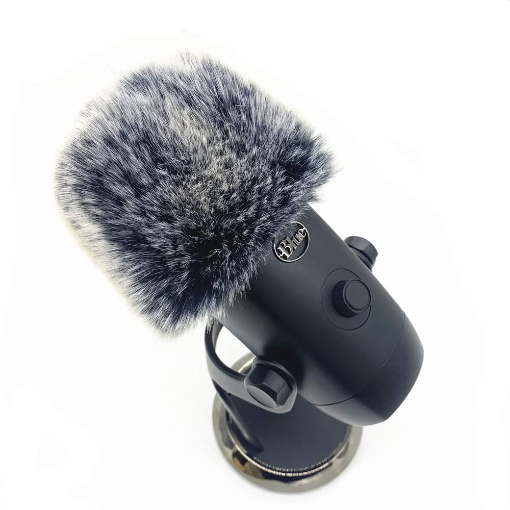 Dead Cat Wind Muff and Pop Filter For Blue Yeti,Microphone Windscreen Cover For Blue Yeti Pro,Blue Yeti X
