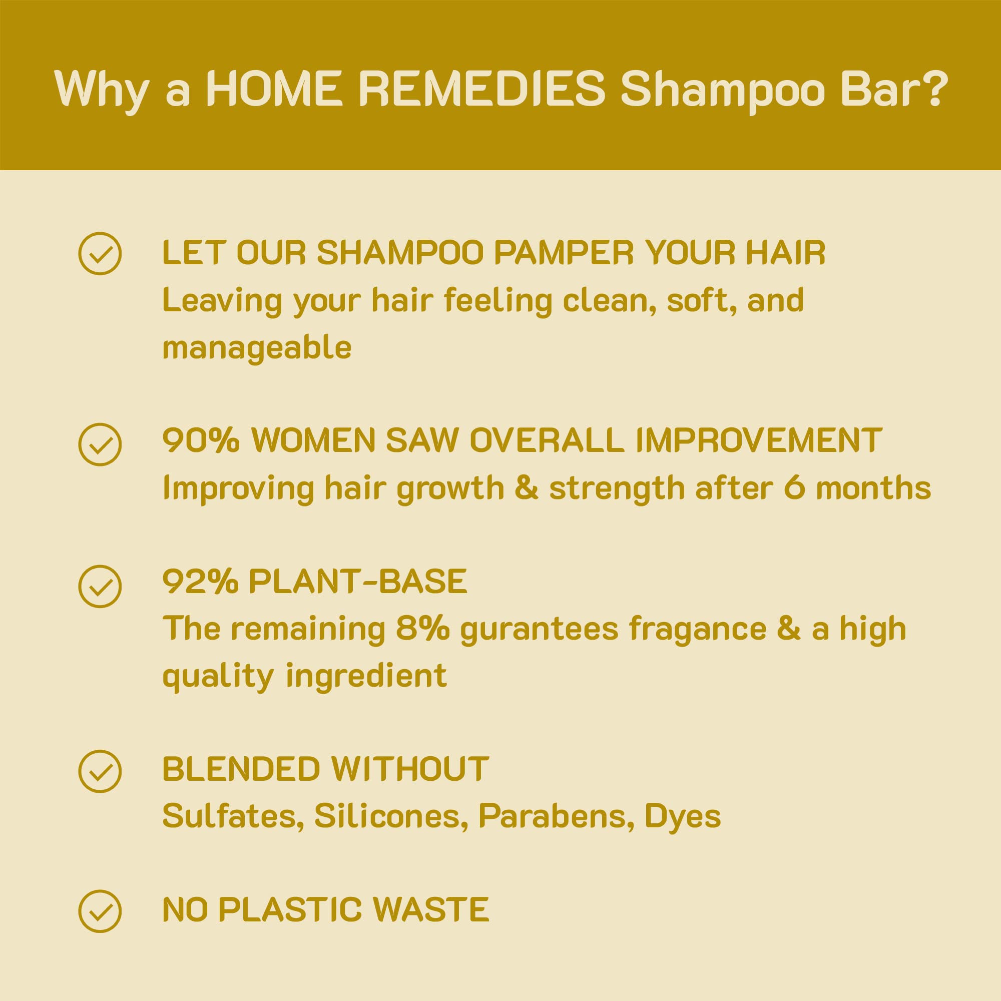 HOME REMEDIES Ginger Hair Regrowth Shampoo Bar,Ginger Shampoo Soap, Organic Ginger Shampoo Bar Promotes Hair Growth (Ginger)