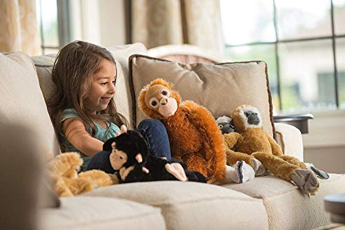 Wild Republic Chimpanzee w/baby plush, Monkey Stuffed Animal, Plush Toy, Gifts for Kids, Hanging 20 Inches