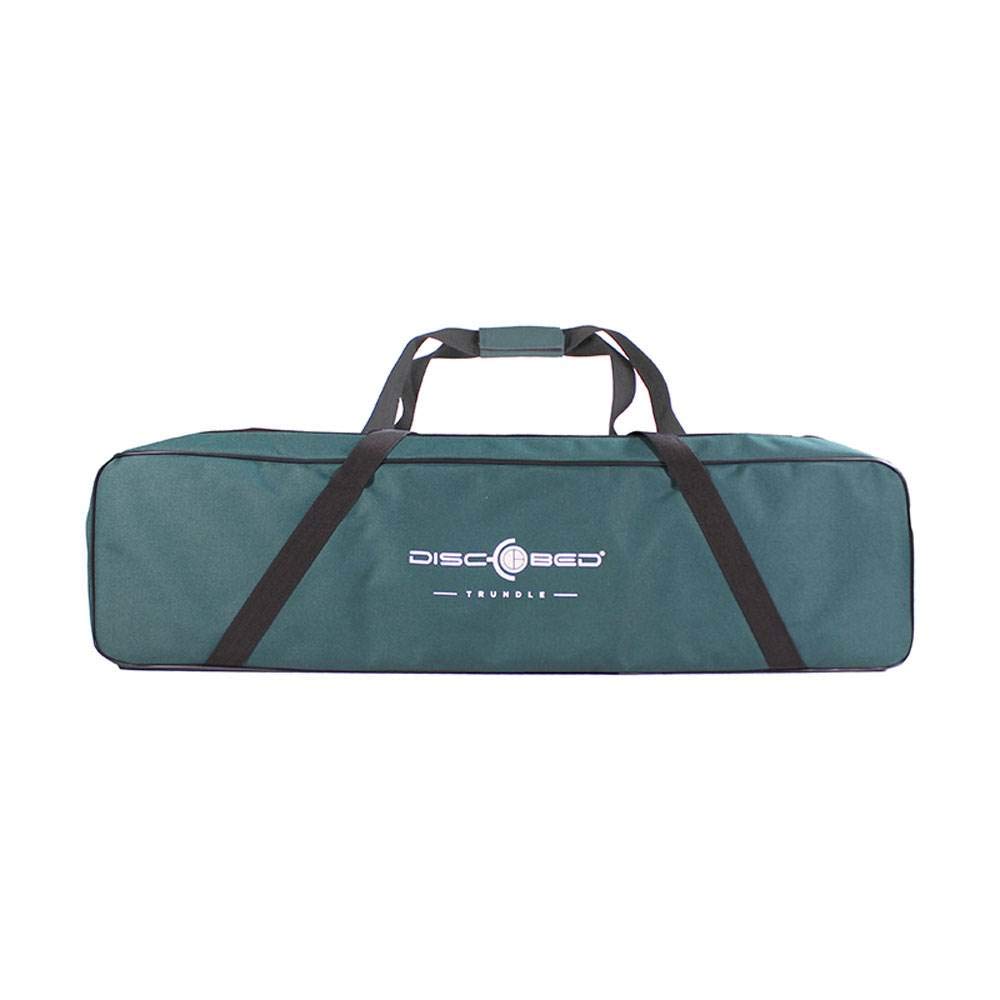 Disc-O-Bed Trundle Cot - Portable Sleep Solution for Tents and Cabins, Green, XL/2XL