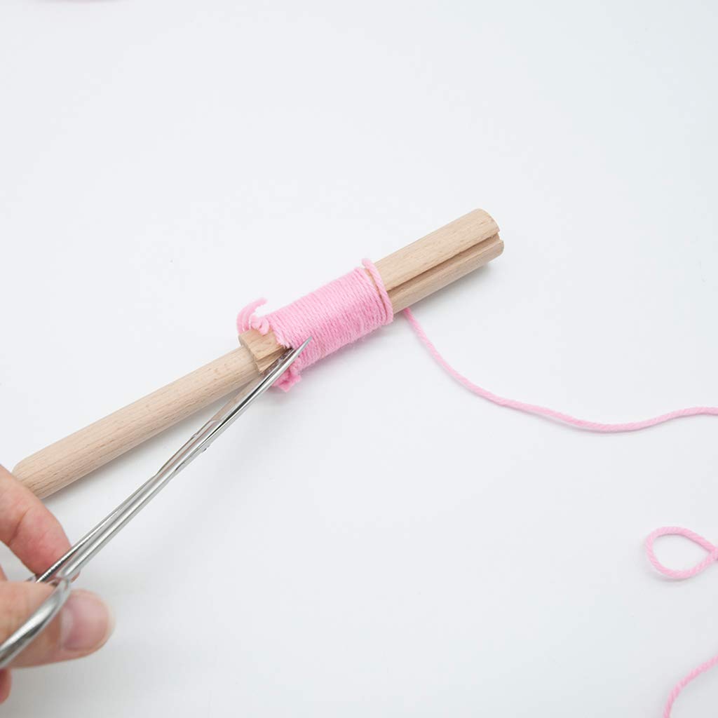 SHUANGSHI Yarn Cutter, Wooden Latch Hook Crochet Yarn Cutter Tool for Tapestry Carpet Rug Making DIY