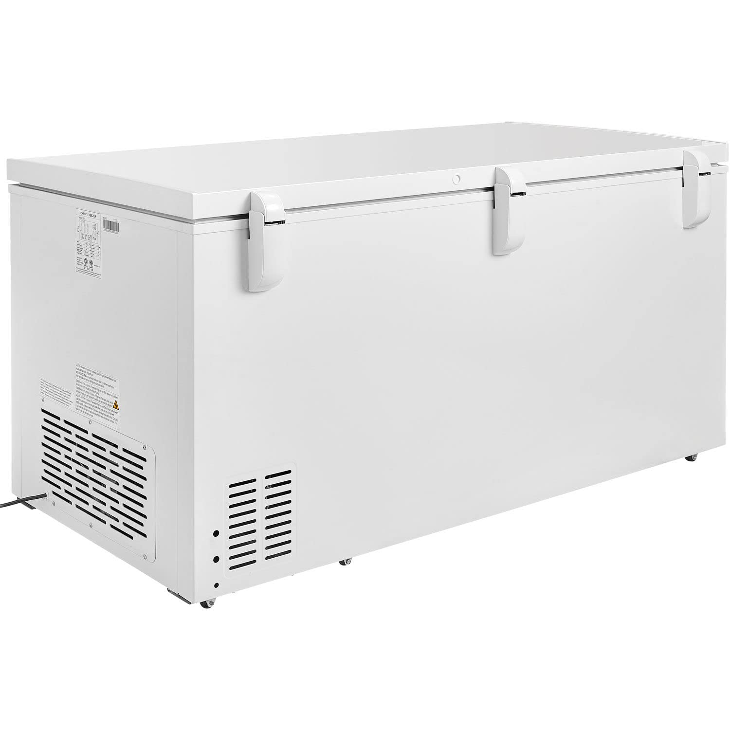 Global Industrial Chest Freezer, 15.4 Cu. Ft., White