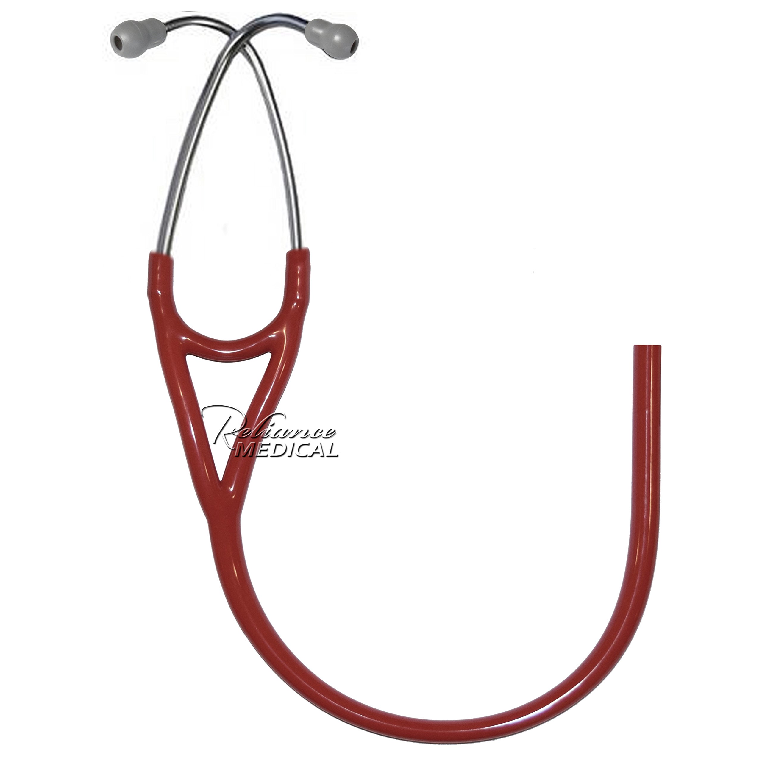 Replacement Tube by Reliance Medical fits LittmannĀ® Cardiology IIIĀ® Stethoscope (Burgundy)