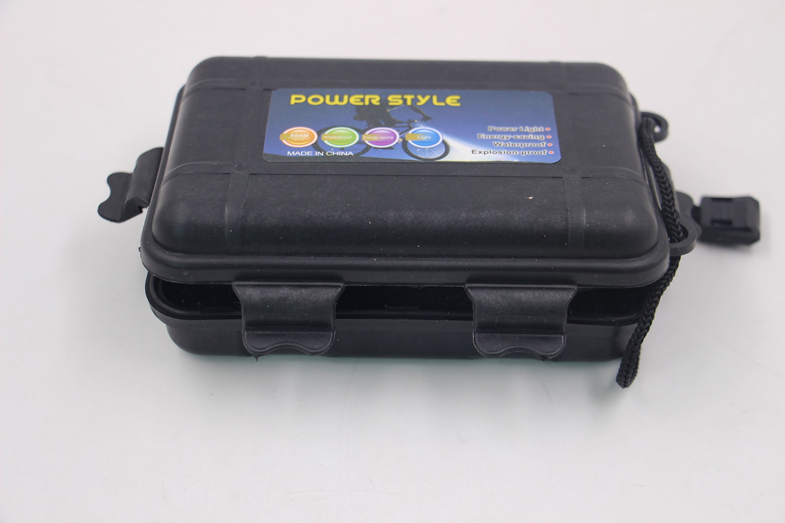 e5e10 Broadhead Case Holds 6Black Plastic Portable Box for Arrowheads (Holds 6)