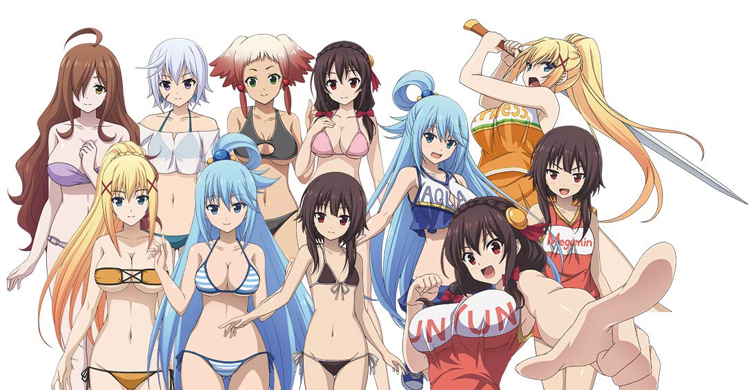 この素晴らしい世界に祝福を! ~希望の迷宮と集いし冒険者たち~Plus 完全生産限定版 - PS4 (【特典】配信衣装(女性キャラクター水着衣装)プロダクトコード、耐水性クリアケース、クールタオル 同梱)