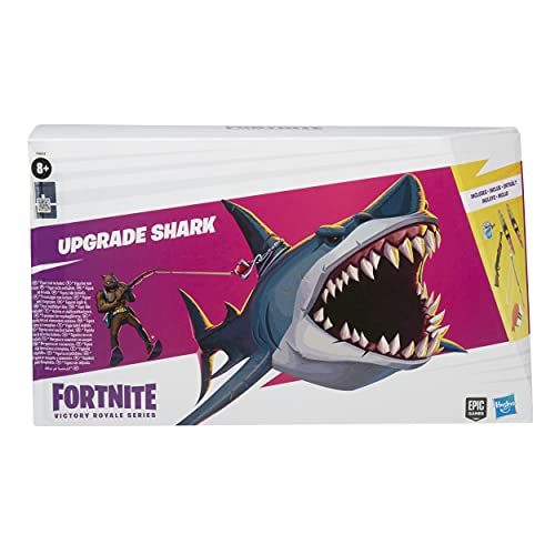 FORTNITE Hasbro Victory Royale Series Upgrade Shark Collectible Action Figure with Accessories - Ages 8 and Up, 6-inch