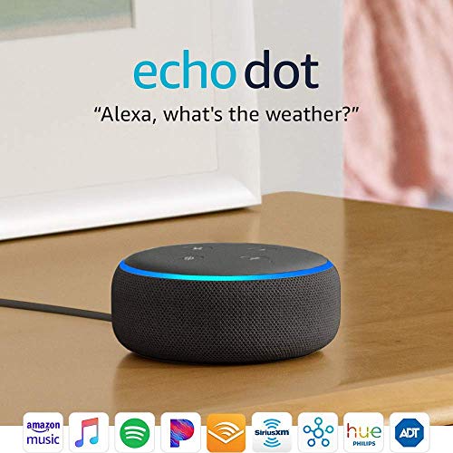 Echo Dot (3rd Gen) Charcoal Bundle with Sengled Wi-Fi Smart Bulb