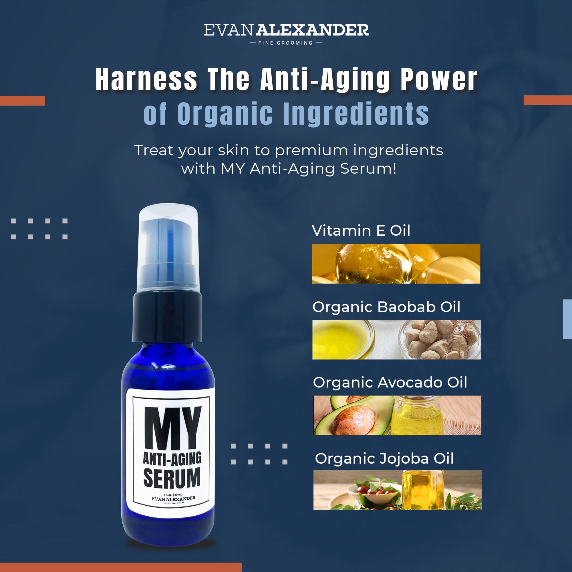 Evan Alexander Grooming MY Anti-Aging Serum - 1 fl oz