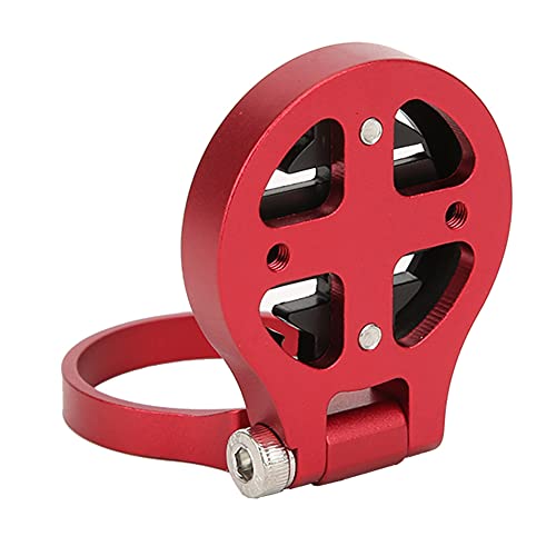 FILFEEL Bike Computer Mount Aluminium Alloy Cycling Odometer Extension Mount Mountain Road Bike Extended Mount (Red)