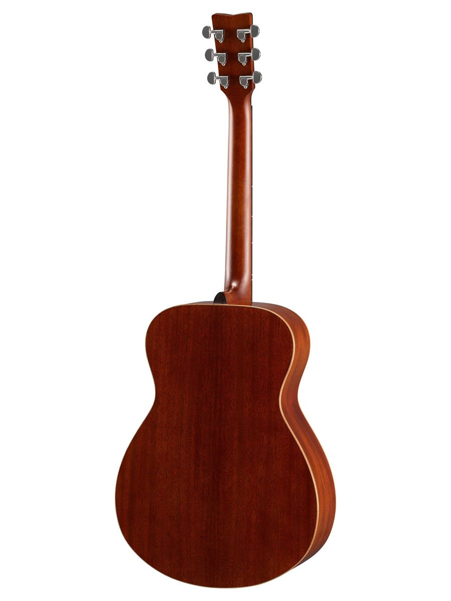Yamaha FS850 Small Body Solid Top Acoustic Guitar, Mahogany