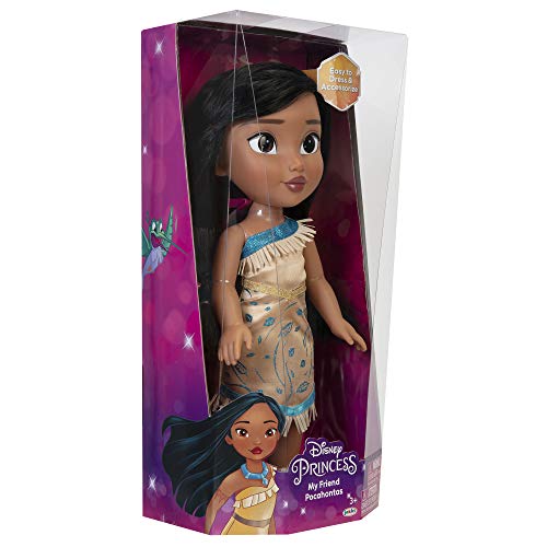 Disney Princess My Friend Pocahontas Doll 14" Tall includes Removable Outfit and Shoes