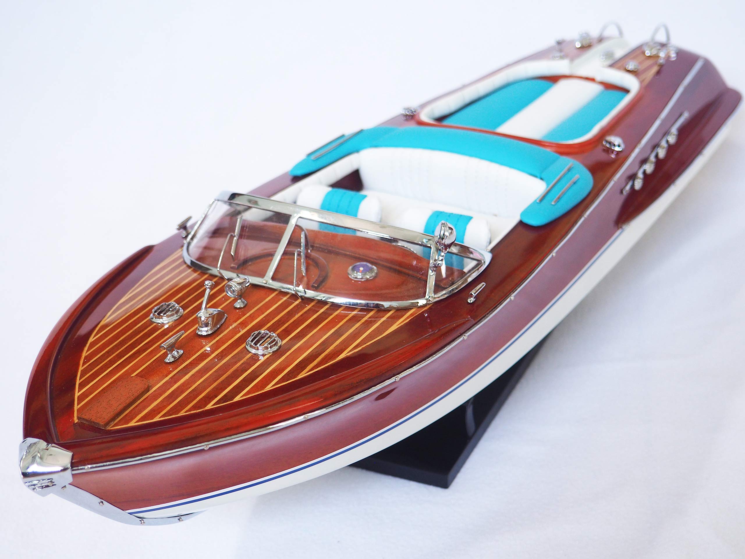 Riva AQUARAMA Wood Boat Model 21" (53 cm) Fully Assembled