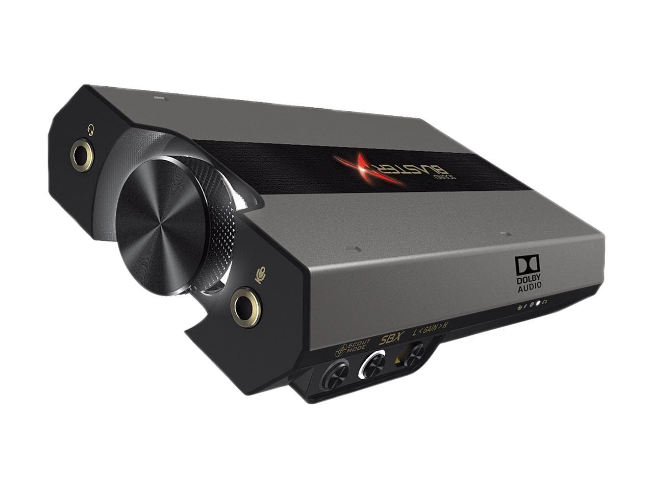 Creative Sound BlasterX G6 7.1 HD Gaming DAC and External USB Sound Card - SB1770 (Renewed)