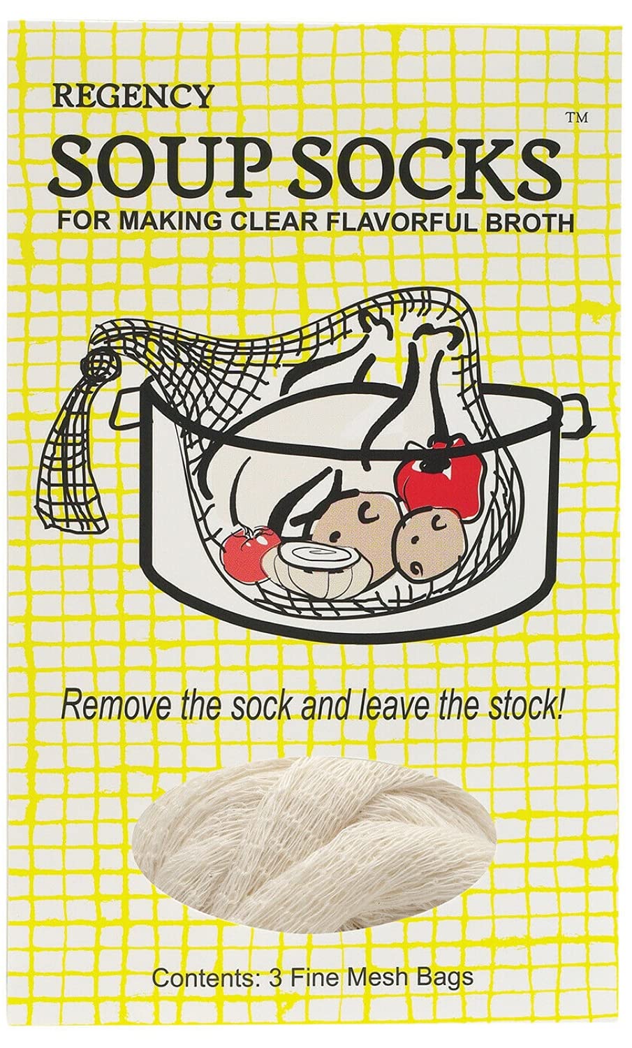 Regency Soup Sock *Triple Pack*- total 9 Socks