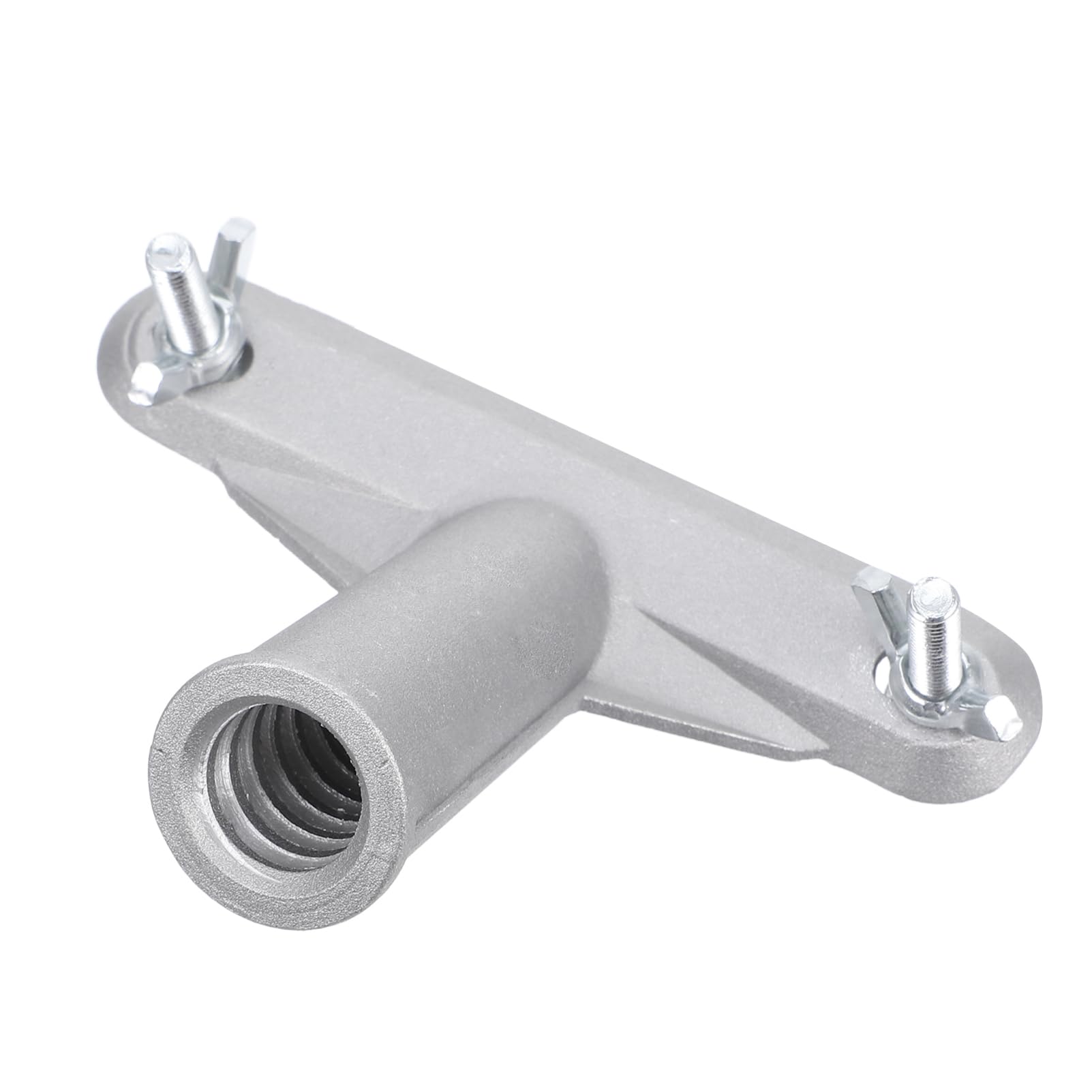 jojofuny Broom Handle Bracket with Broom Handle Adapter and Handle Mounting Brackets, Pole Handle Adapter Broom Head Bracket Connecting