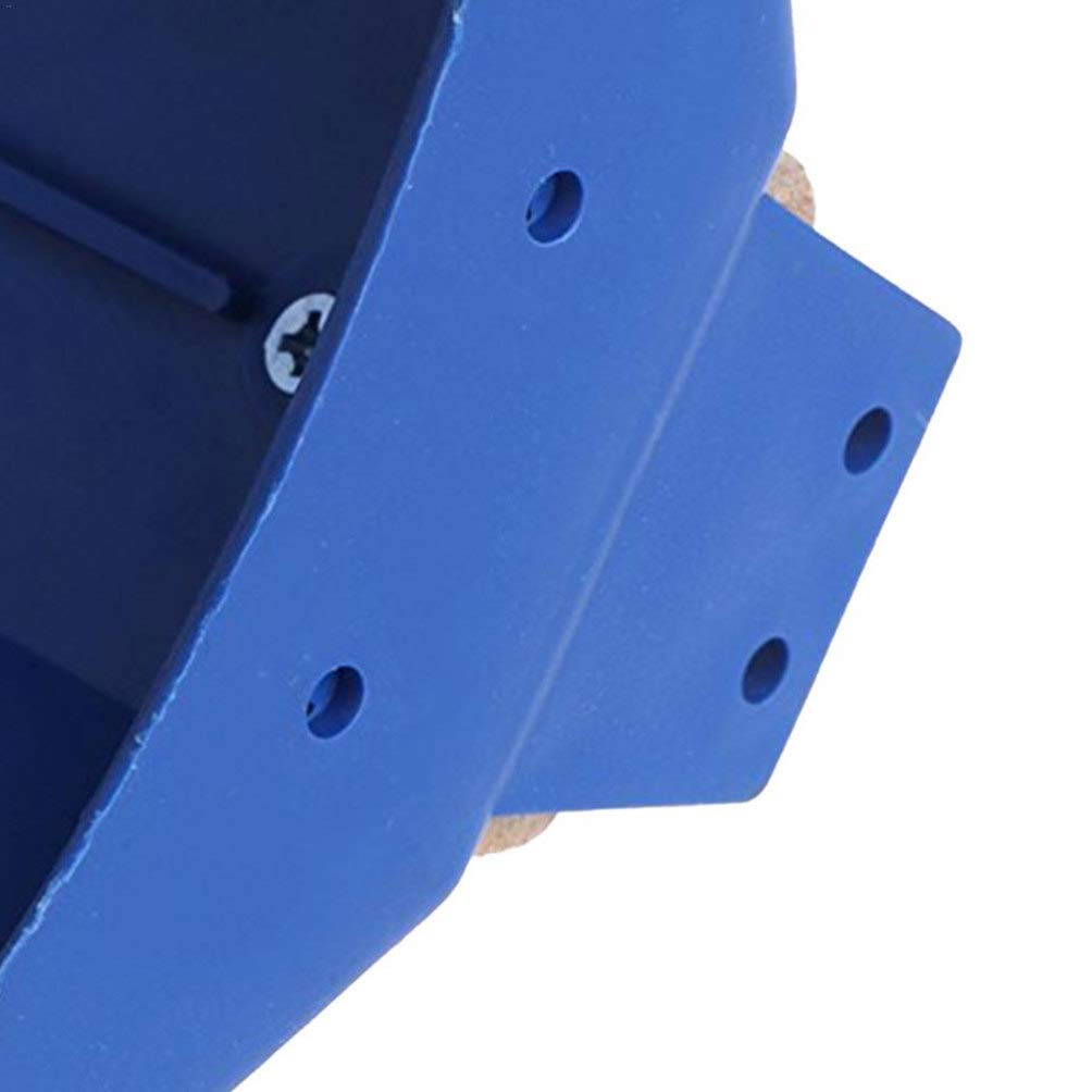 Dove Rest Stand - Bird Perch Standing Durable Plastic & Natural Wood Pigeon Roost Perches for Cockatiel Conure Lovebirds Finch Canaries 5PCS