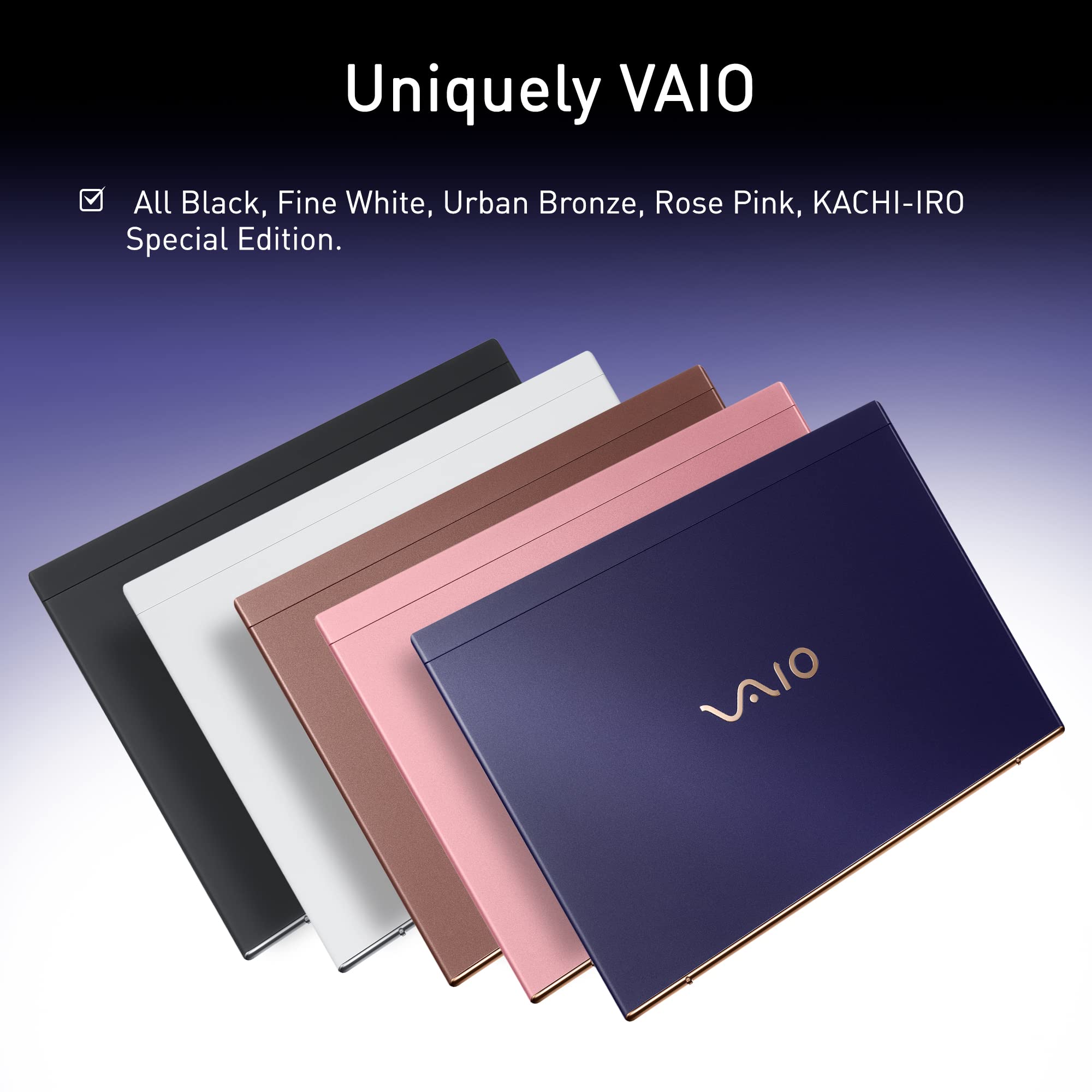 VAIO SX14 - Intel Core i7-1195G7 | 16GB Memory (RAM) | 1TB PCIe SSD | Windows 11 Pro | 14" FHD (1920 x 1080) Touchscreen | All Black
