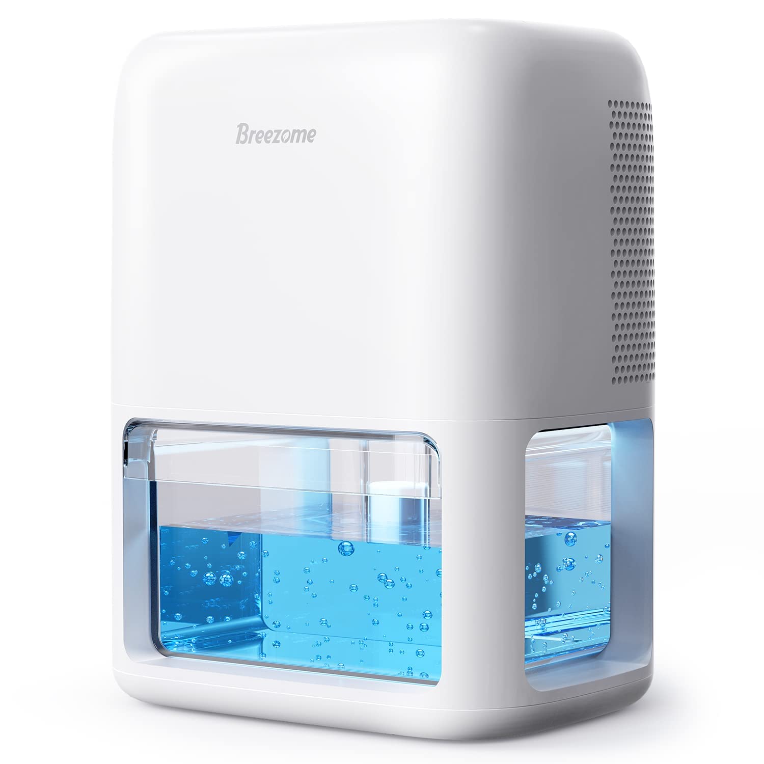 Dehumidifiers Breezome Dehumidifiers for Bedroom 500 ft² Home with 2 Modes 7 lights Ultraquiet Dehumidifier for Basement with Timer Autooff Auto Deforst Protection Small Dehumidifiers for Office RV