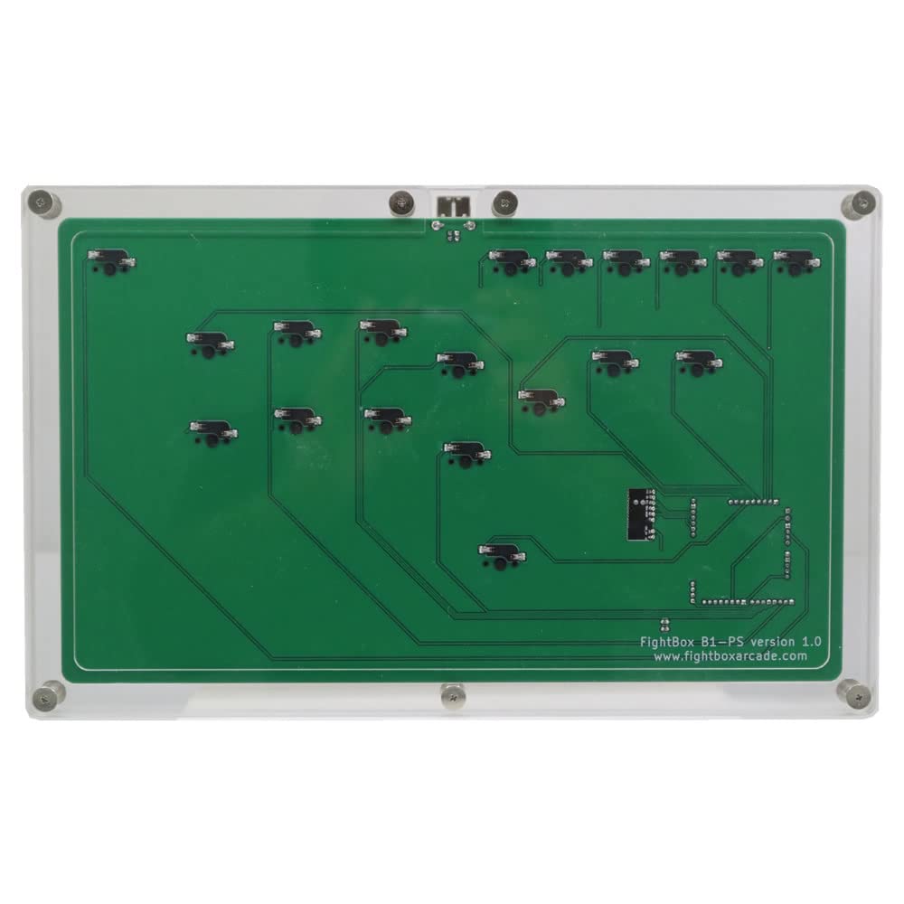 FightBox B1-PS5 Ultra-Thin All Buttons Leverless-Style Arcade Game Controller For PS5/PS4/PS3/PC Hot-Swap Cherry MX