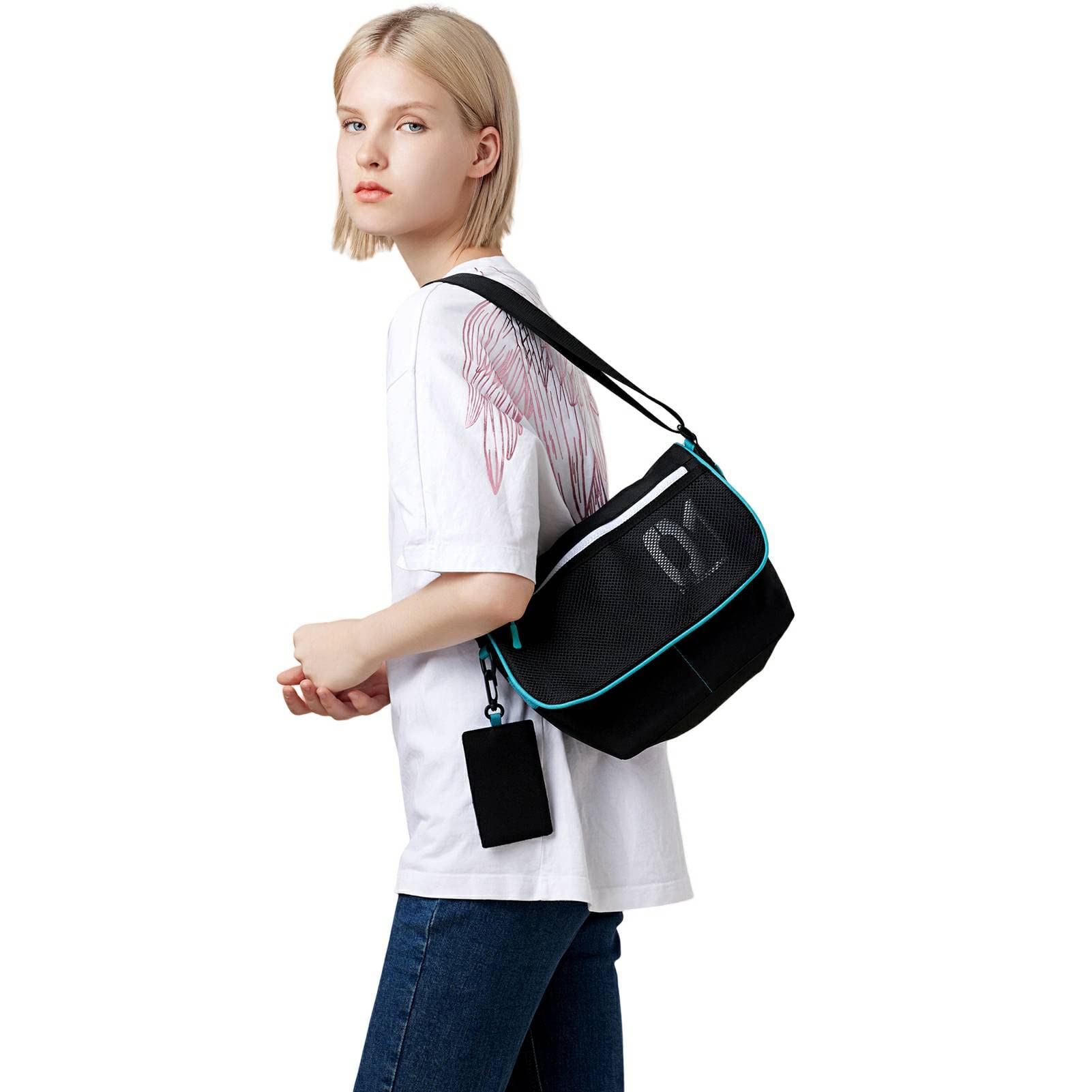 FIREFIRST Anime Crossbody Messenger Shoulder Bag for Women&Man