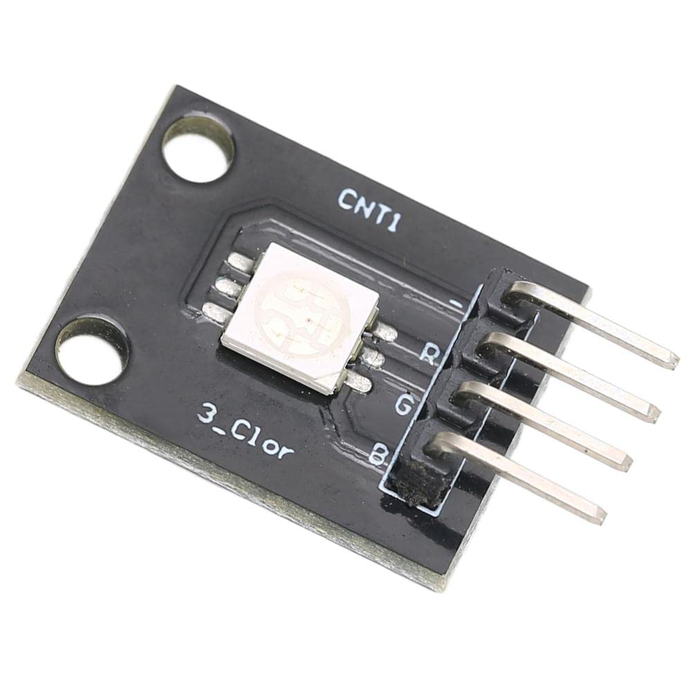 haillusty Create Stunning RGB Light Effects with This KY-009 SMD Board - DIY Electronic Kit with 3 Color Light and PWM Modulator a PCB Board - Compatible with 5V Power Supply