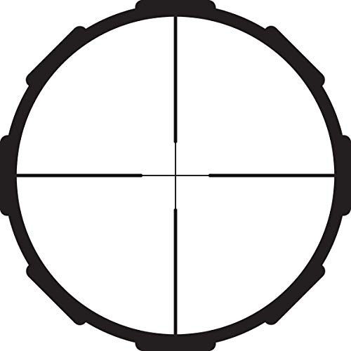 Crimson Trace 3-9x40mm 1 Series Mid-Range Sport Riflescope with SFP, Duplex Reticle and Scope Rings for Hunting, Shooting and Outdoor