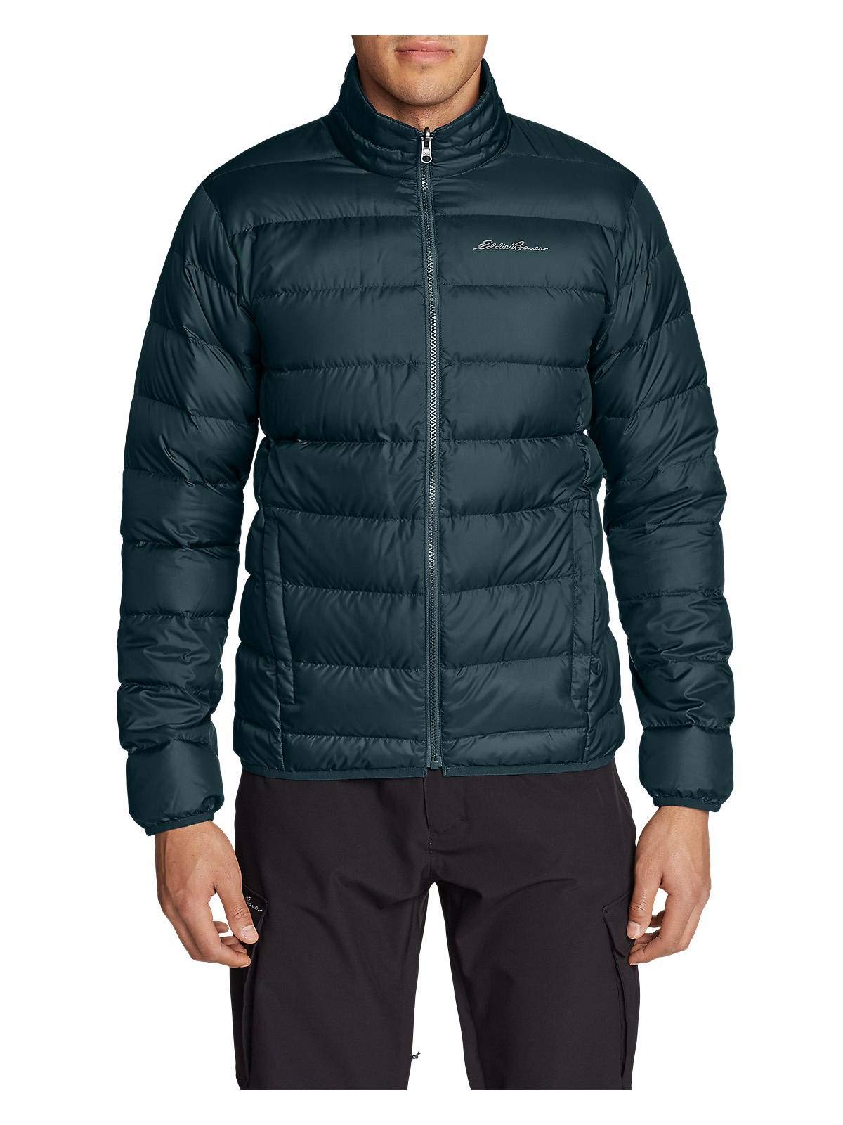 Eddie Bauer Men's Powder Search 2.0 3-In-1 Down Jacket, Black, Small