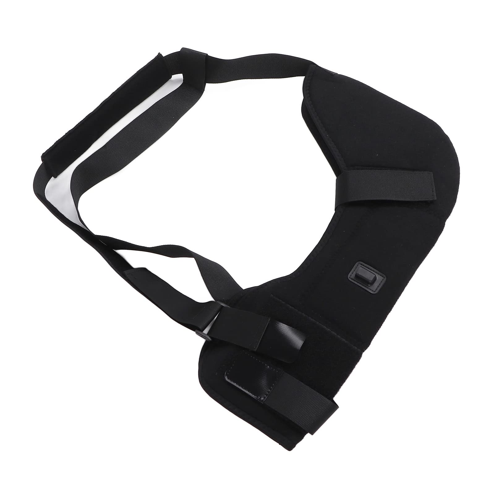 FILFEEL Shoulder Sling, Electric Heated Arm Sling With 3rd Gear Temperature, Immobilizer Band Arm Sling, Shoulder Immobilizer Brace for Upper Injuries Fractures (l)